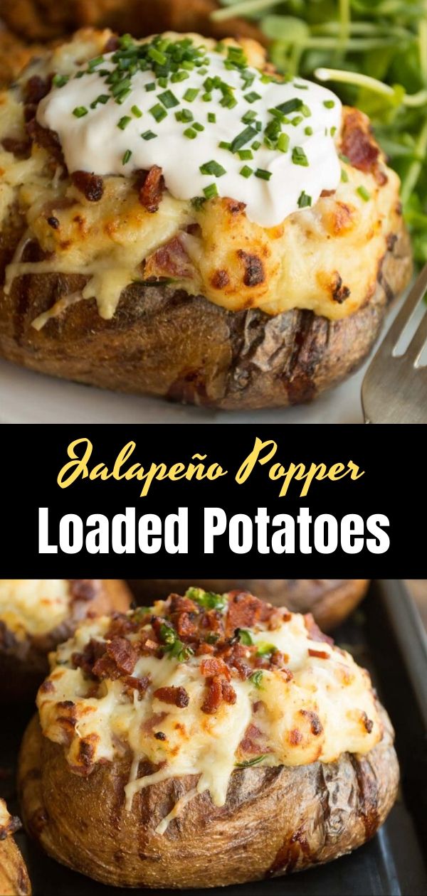 Jalapeño Popper Loaded Potatoes - How to Cook